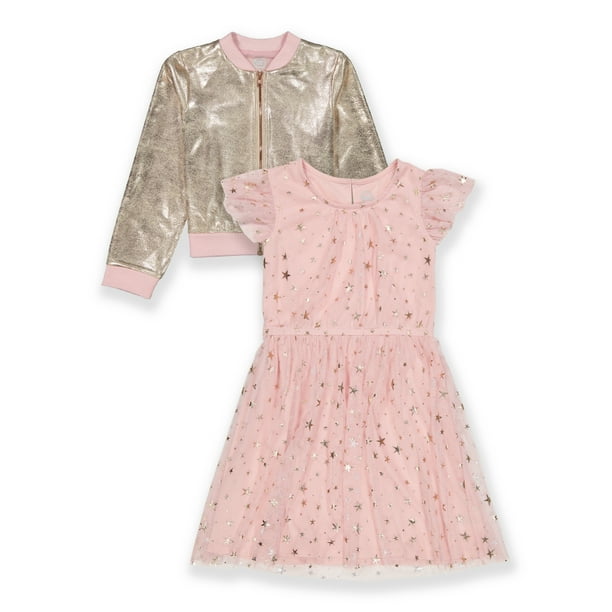 Wonder Nation - Wonder Nation Girls 4-18 & Plus Metallic Bomber and ...