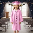 VOUZZA Kids Graduation Dress Set Academic Cap and Gown Suit for ...