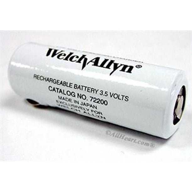 Welch Allyn 72200 3.5 V Replacement NiCad Rechargeable Battery ...