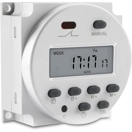 HEIBIN Cn101a Dc 12v Programmable Digital Lcd Timer Lcd Display Digital ...