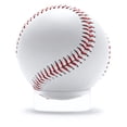 16Pcs Baseball Stands Clear Rings Display Holders Small Round Baseballs ...