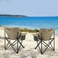 Andeworld Oversized Camping Chair,Floding Camp Lounge Chairs for Adluts ...