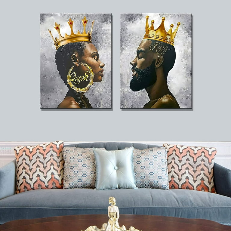 African King And Queen Art