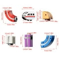 44Pcs Maglev (Magnetic Levitation) High-Speed Train Set, Anti-Gravity ...