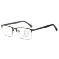 Men Photochromic Gray Business Reading Glasses 2.50, Gunmetal Metal ...