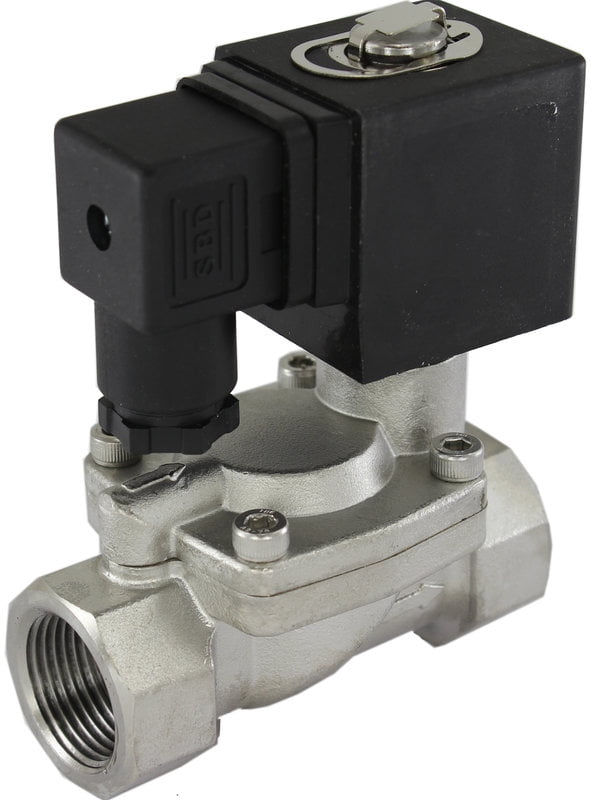 DFD 3/4" NPT Normally Closed Stainless Steel 12v DC Solenoid Valve ...