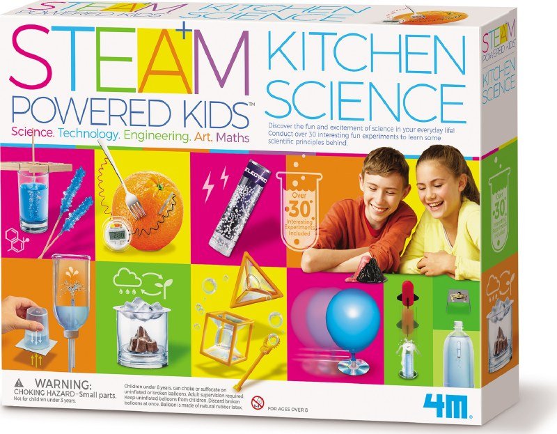 4M Steam Powered Kids Kitchen Science Deluxe Kit - Walmart.com