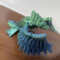 3D Printed Flexible Phoenix Model with Wings for Autism/ADHD (Radiant ...