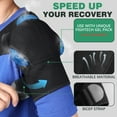 Htwon Shoulder Brace Rotator Cuff Support for Sports, Arthritis ...