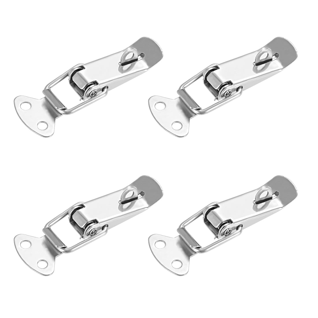 Uxcell 304 Stainless Steel Spring Loaded Toggle Latch 4 pcs, 72mm ...