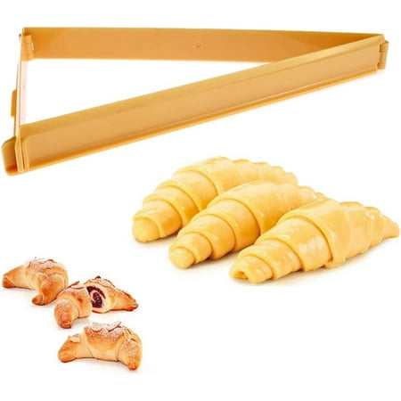 Lepai Croissant Dough Cutter Plastic Triangle Bread Line Mould Dessert ...