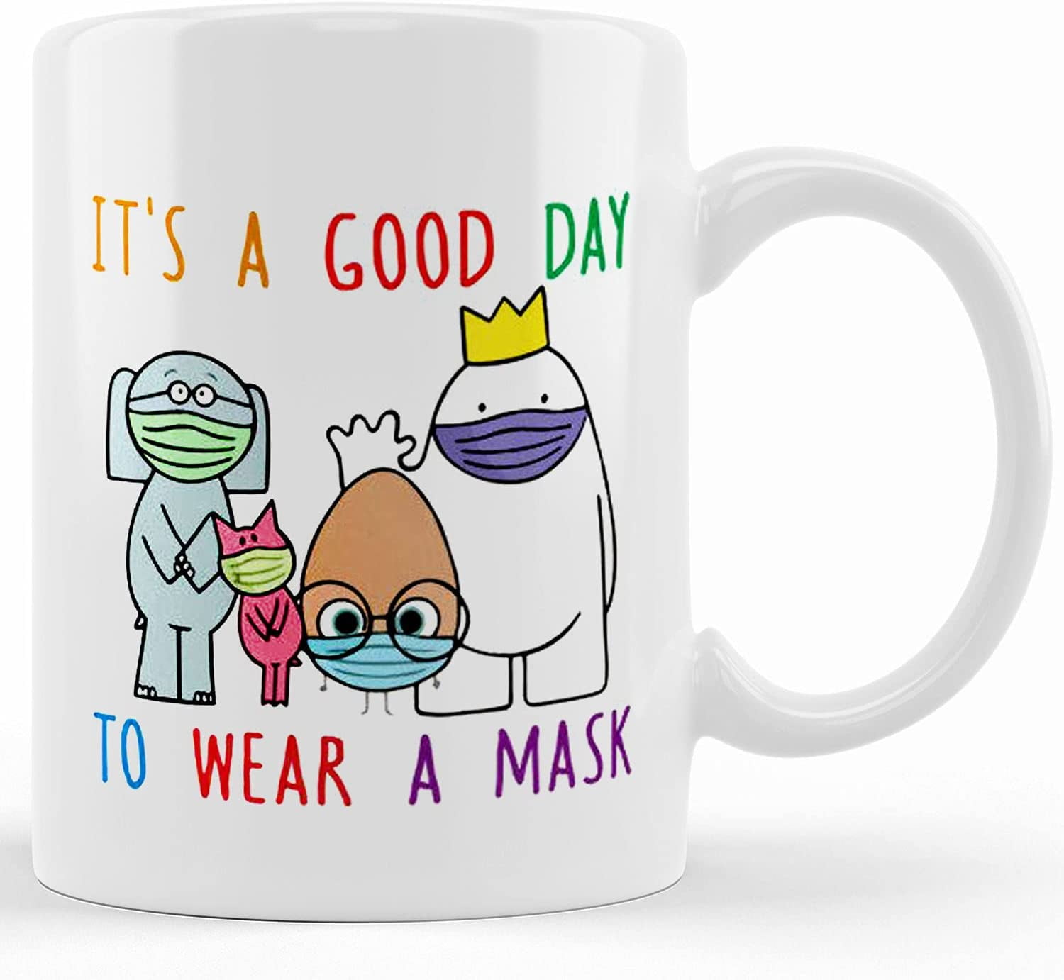 It’s A Good Day To Wear A Mask Mug,teacher Mug,back To School Mug ...