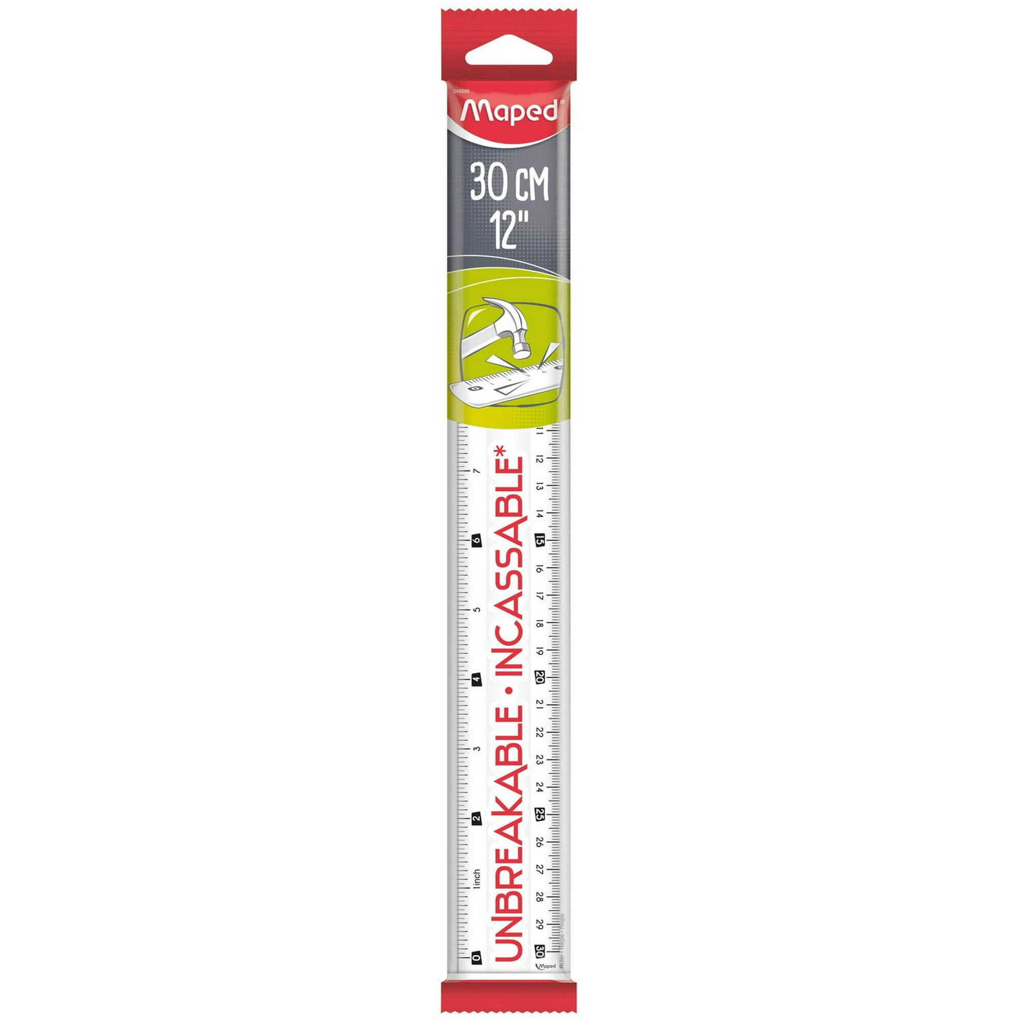 Click here for Maped Unbreak Ruler Clear 30cm/12in prices