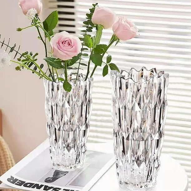 Super Heavy Glass Vases for Flowers,Hand Blown Glass for Home,Kitchen ...