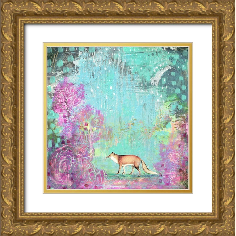 Ogren, Sarah 15x15 Gold Ornate Wood Framed with Double Matting Museum ...