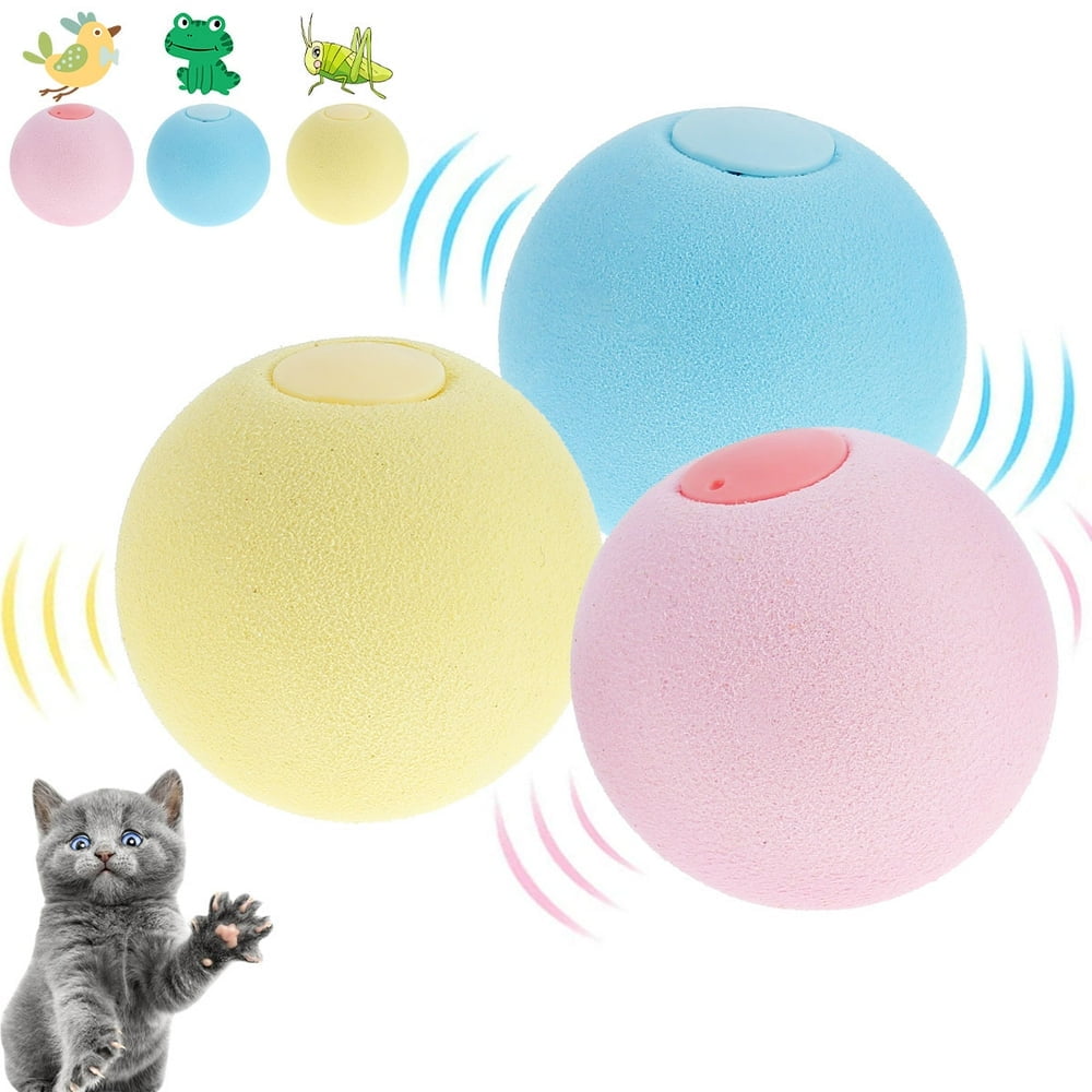 Click here for Generic 3pcs Cat Toys Balls Squeaky Cat Interactiv... prices