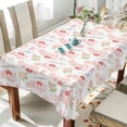 54x72in Square Printed Tablecloth Easy-Care Decorative Table Cloth for ...