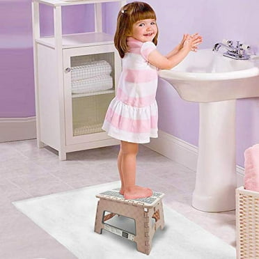 Folding Step Stool 13 inch for Adults and Kids, Pink (1pack) - Walmart.com