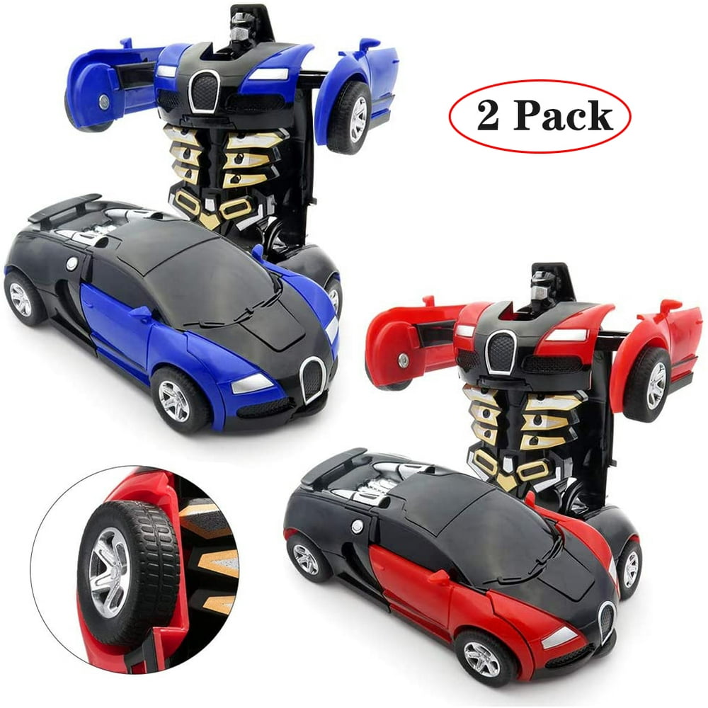 Amerteer 2 Pack Robot Car Toy 2 in 1 Deformation Car for Kids Boys ... Amerteer 2 Pack Robot Car Toy 2 in 1 Deformation Car for Kids Boys ...