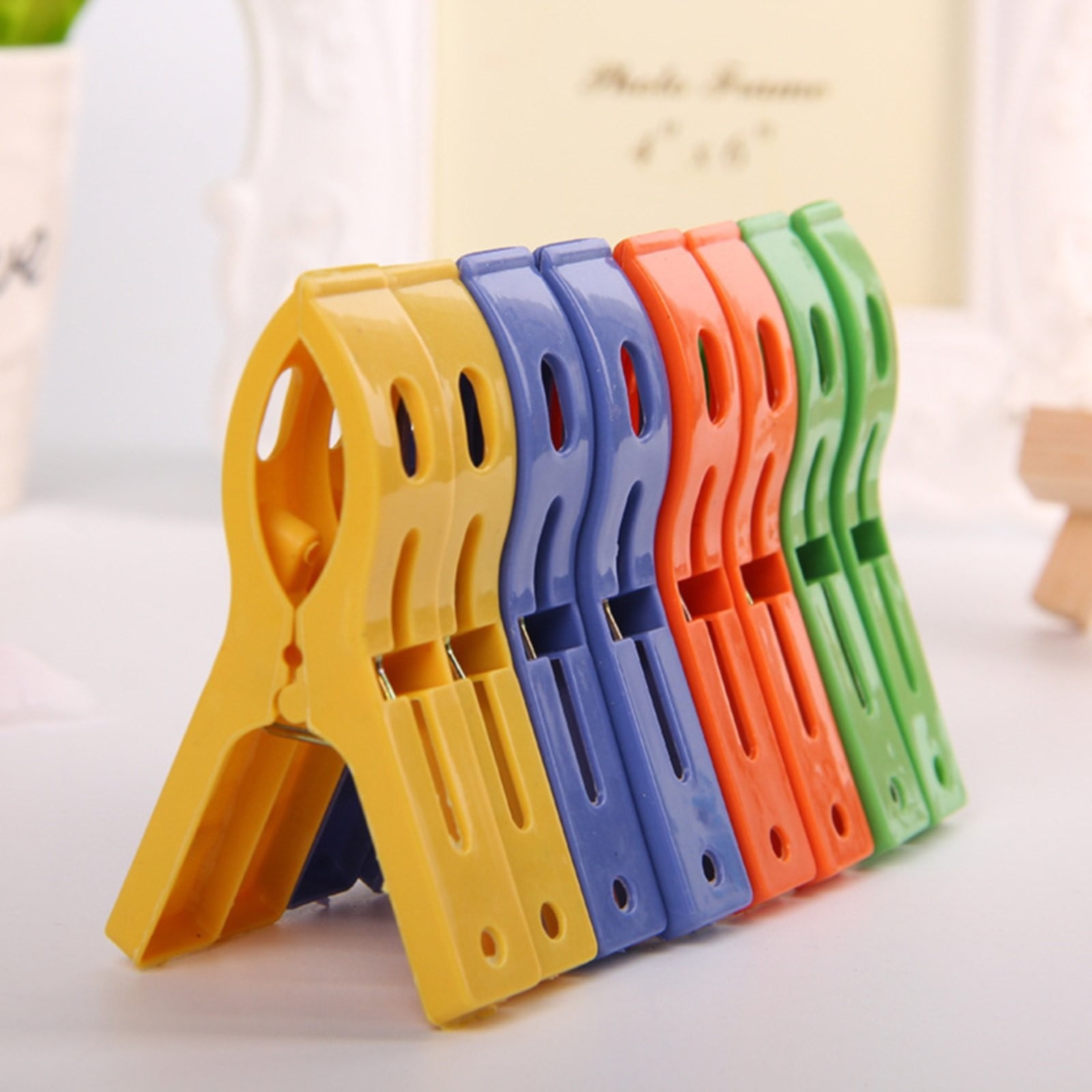Click here for Oueplloz Beach Towel Clips  Heavy-Duty Chair Clips... prices