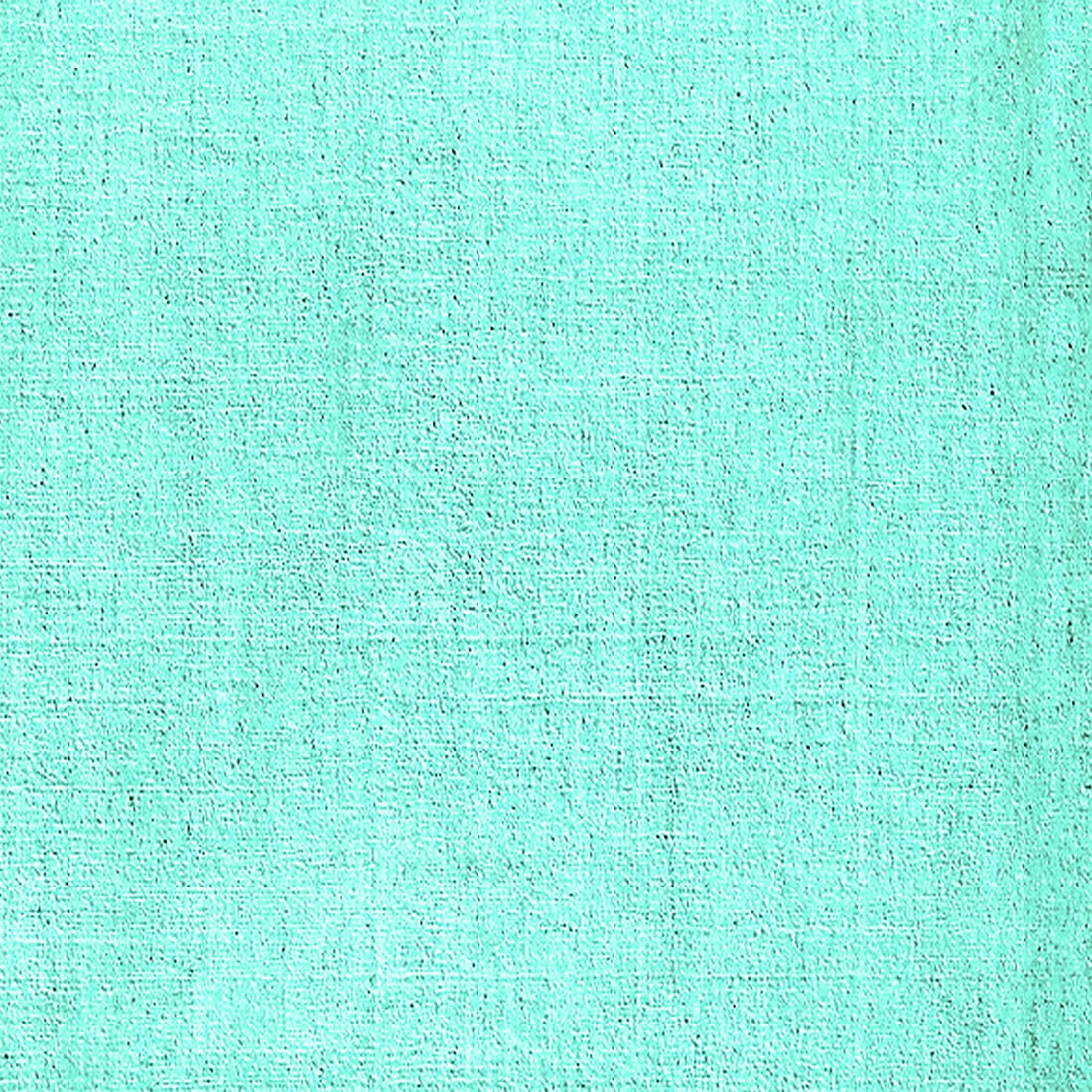 Ahgly Company Indoor Square Solid Turquoise Blue Modern Area Rugs, 5 ...