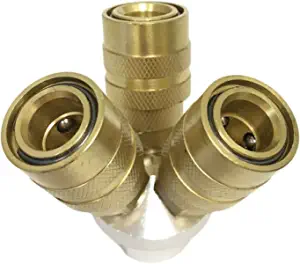 3-Way Aluminum Air Manifold with Solid Brass Connectors - Walmart.com