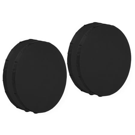 Uxcell Paint Canvases for Painting, 4 Pack 8 Inch Round Wood Frame ...