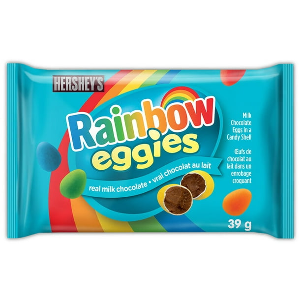 HERSHEY'S RAINBOW EGGIES Milk Chocolate 39g, HERSHEY'S RAINBOW EGGIES ...