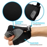 GEARONIC TM Cycling half Finger Mountain Bicycle Men Women Gel Pad Anti ...