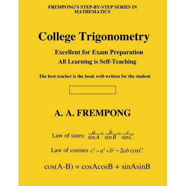Final Exam Review: College Trigonometry - Walmart.com