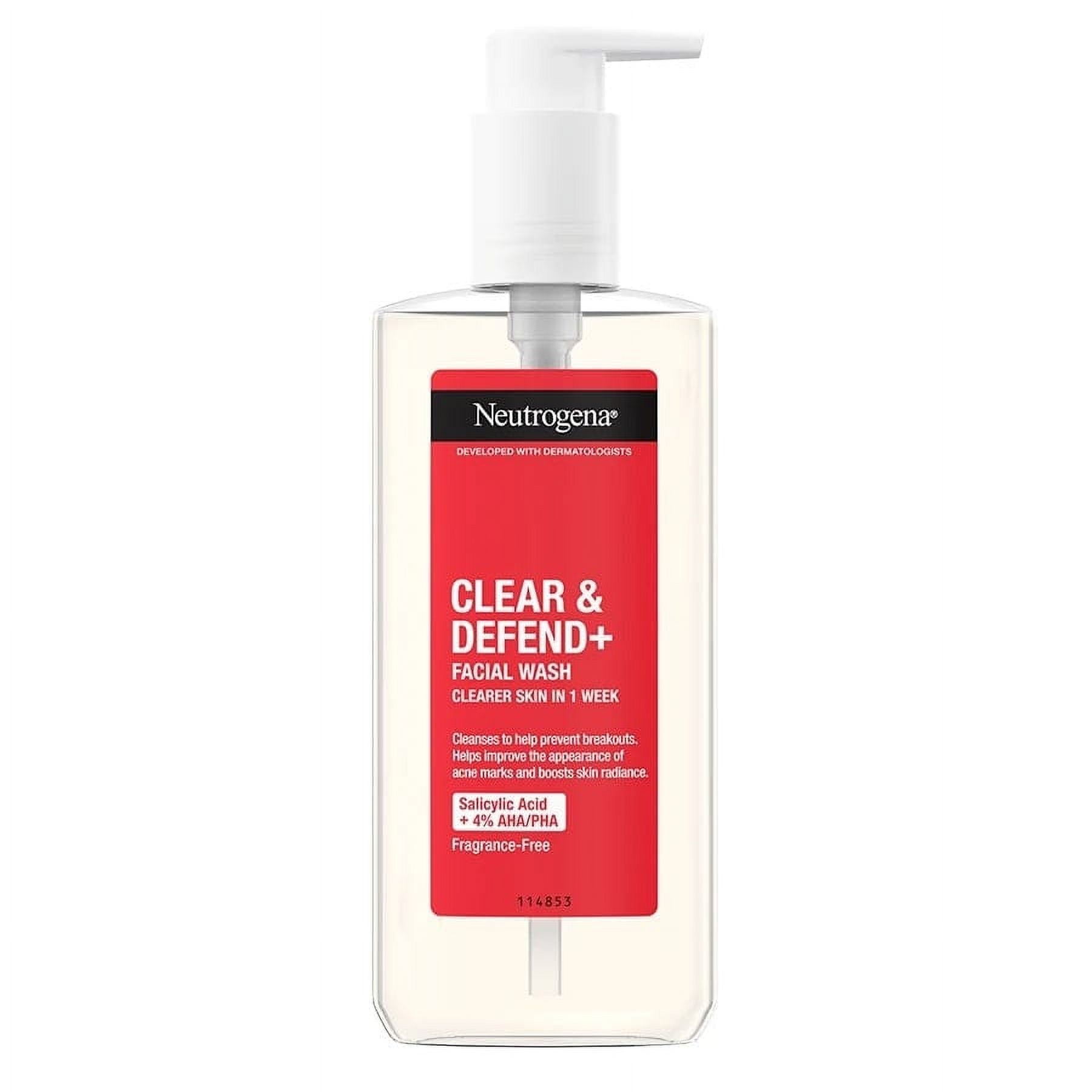 Click here for Neutrogena Clear & Defend+ Facial Wash With Aha/Bh... prices