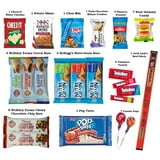 Foxy Fane 150 count Deluxe Gift Snack Box - Ultimate Care Package with ...