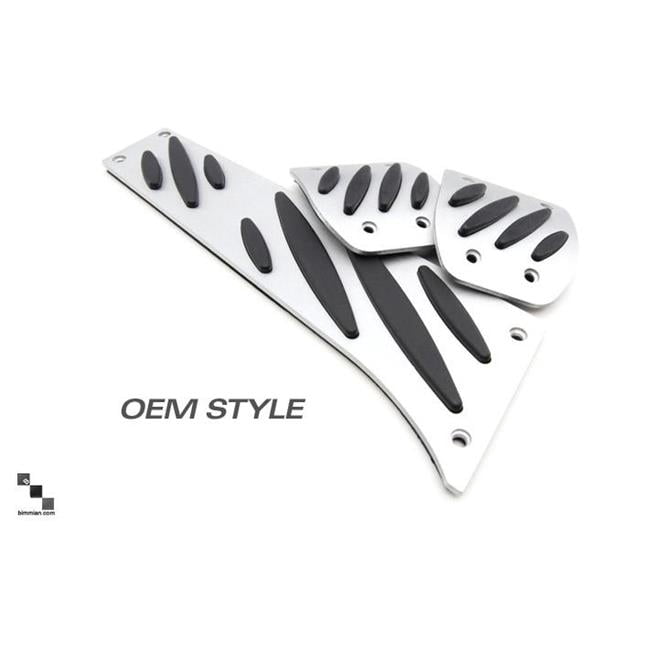 Bimmian PED20ANOY Aluminum Pedal Set Without Foot Rest - OEM Grip Style ...