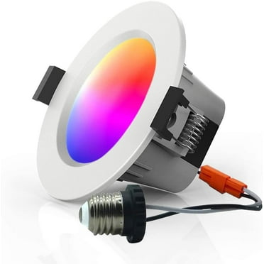 GoControl Smart Recessed Lighting Retrofit Kit + Bulb, Hub Required ...