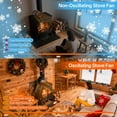 Oscillating Wood Stove Fan Heat Powered With High Air Volume | 8- Blade ...