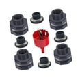 Garden Bulkhead Spigot Kits, Rain Barrel Connector Kits, Universal Water Tank Connector for ...