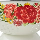 The Pioneer Woman Sweet Rose 5-Quart Floral Colander with Handles ...