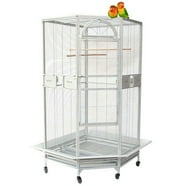 Seny Large Parrot Escape Jumbo Corner Bird Cage Aviary - Walmart.com