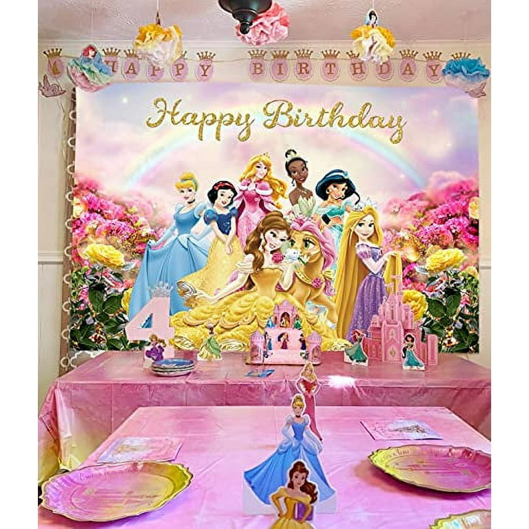 Princess Birthday Backdrop