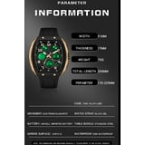 Findtime Designer Watches for Men Causal Quartz Dress Wrist Watch ...