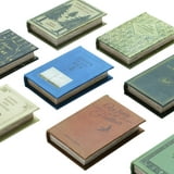 Creative Co-Op Set of 8, 5.25"H Book Box - Walmart.com
