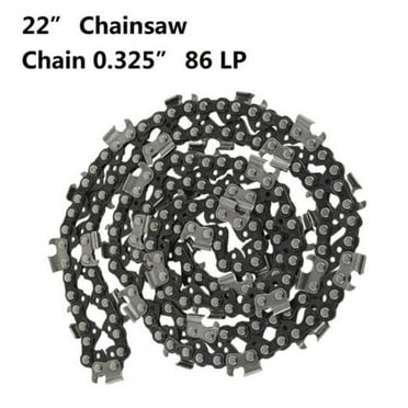22 Inch Chainsaw Saw Chain Blade For 0.325" LP 0.058'' Gauge 86DL Drive ...
