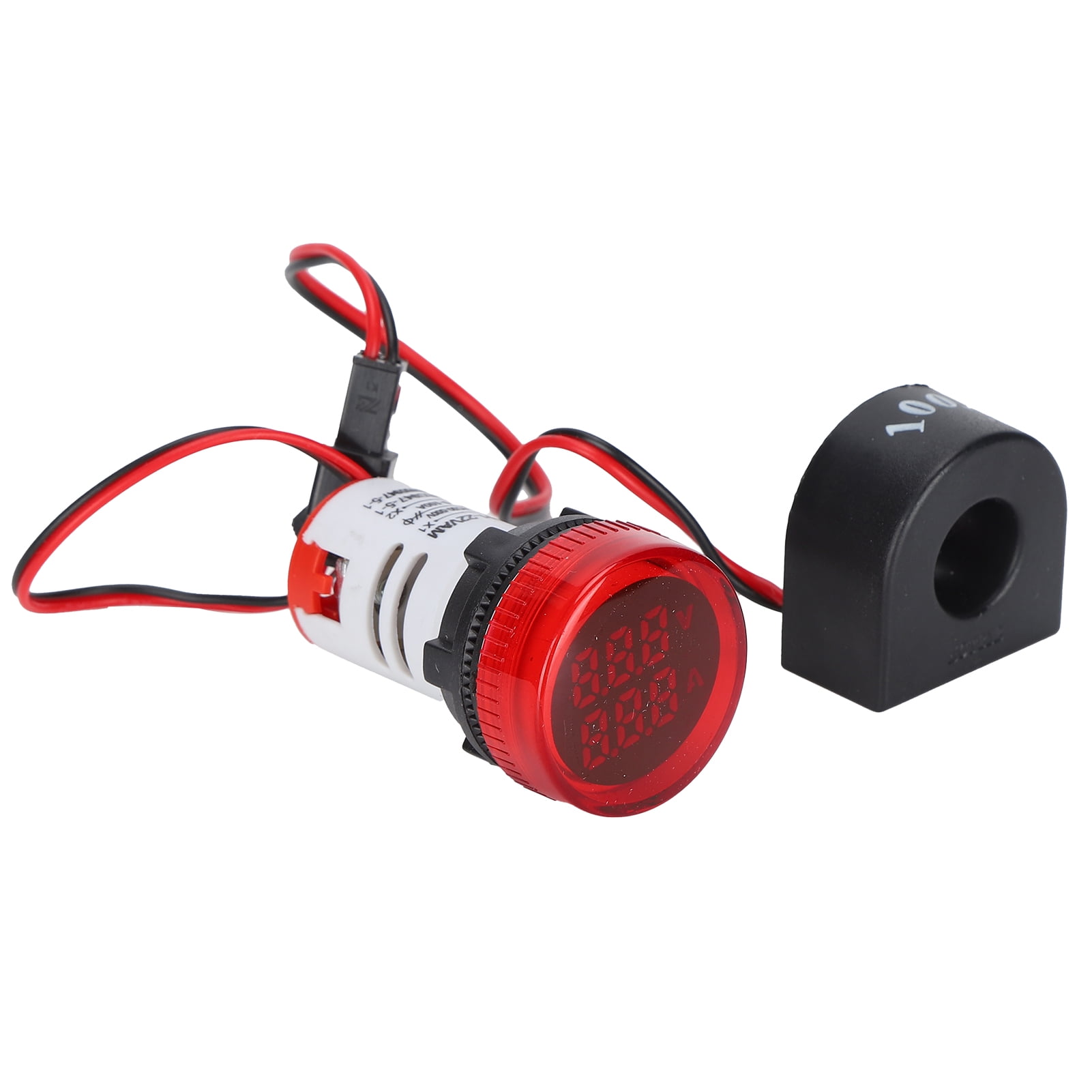 Current Round Signal Light, 2-Display Round Lamp Light Ent Indicator ...