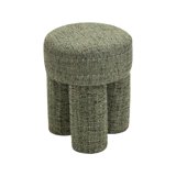 Meridian Furniture Larson Green Fabric Ottoman/Stool - Walmart.com