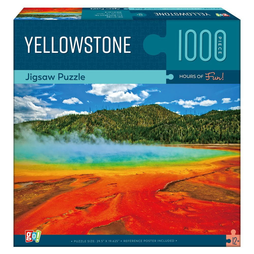 Go! Games, Yellowstone 1000 Piece Puzzle - Walmart.com