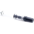 Fountain Pen, Black, F Nib, Fine Point, Piston Filling System ...