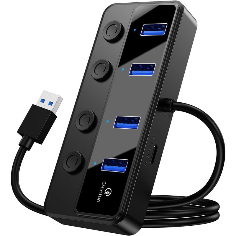 Click here for Unbranded 4-Port Usb 3.0 Hub With 2ft Cable  5gbps... prices