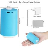 Mini Automatic Compression Vacuum Pump, USB Rechargeable Portable ...