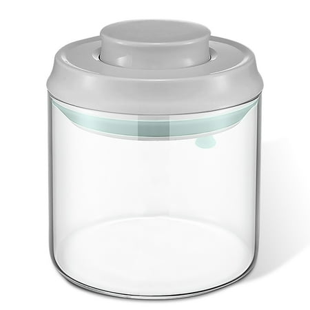 kurtrusly Grain Dispenser Container Snap-button Sealed Food Storage ...