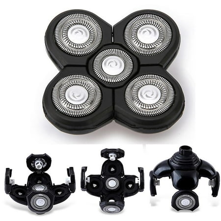 Men 5 Blade Razor Replacement Shaving Heads For Alternate Floating ...
